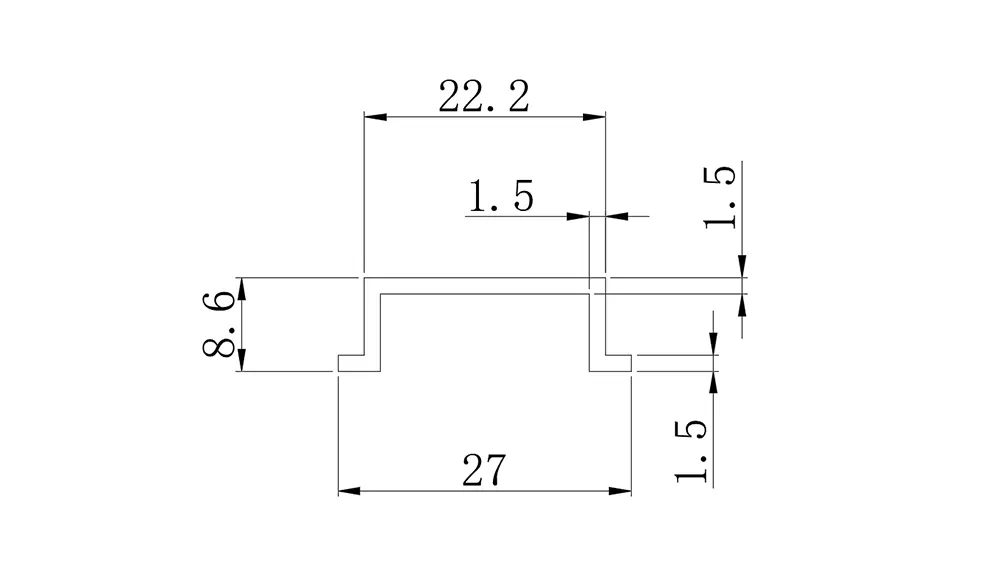 7/8" White Vinyl Fence U Channel for Post-Fence Depot